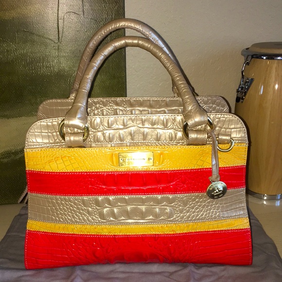 Brahmin | Bags | Rare Discontinued Brahmin Mandy In Fizz Vineyard ...